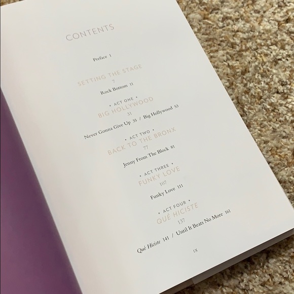 Other | 32jennifer Lopez True Love Hardcover Book | Poshmark